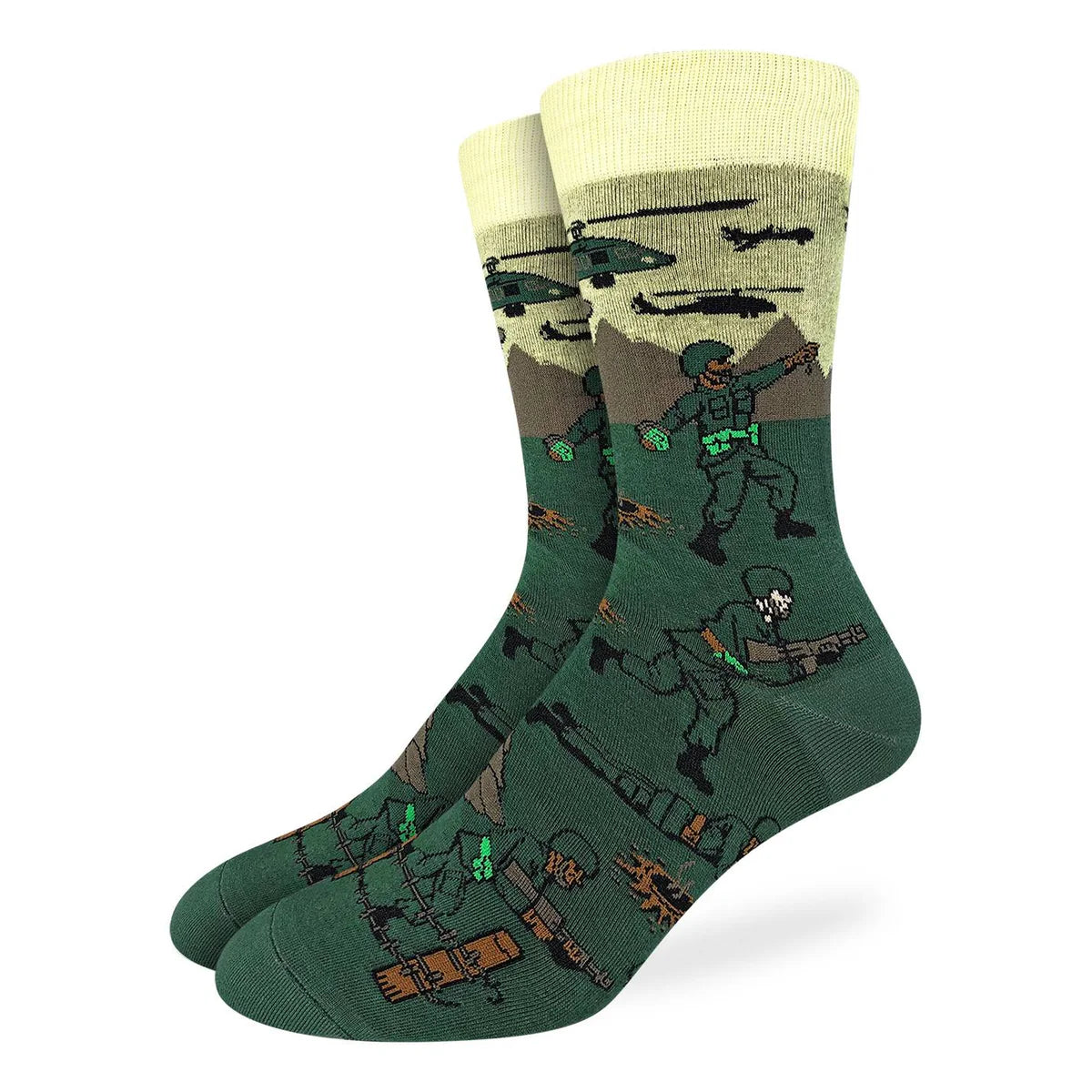 Men's Soldier's in Battle Socks – Rue Saint-Patrick