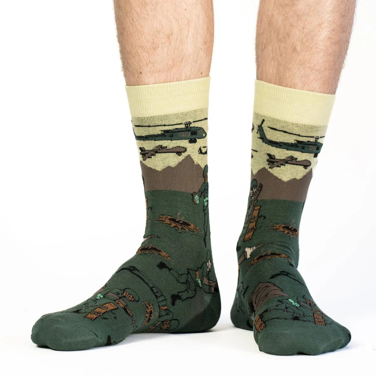 Men's Soldier's in Battle Socks – Rue Saint-Patrick